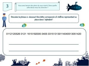 Alphabet codé pour enfant - Cryptographie - Un Anniversaire en Or