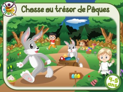 Activité de chasse au trésor pour Pâques - Un Anniversaire en Or