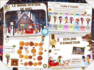 Le grand mystère de Noël - Enquête à imprimer - Un Anniversaire en Or
