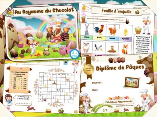Jeux de Pâques - Idées d'activités et d'animations - Un Anniversaire en Or