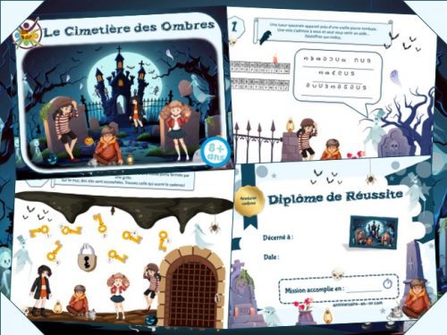 Jeu Évasion Halloween - Escape game - Un Anniversaire en Or