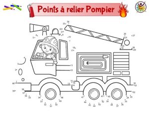 Points à relier Pompier - Un Anniversaire en Or